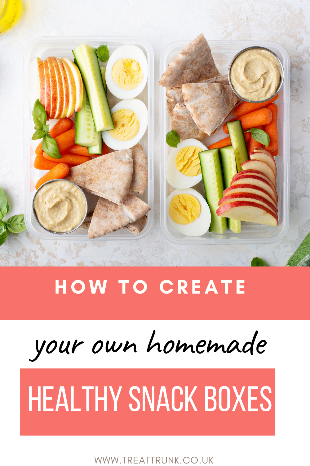 How to create your own homemade healthy snack boxes – Treat Trunk